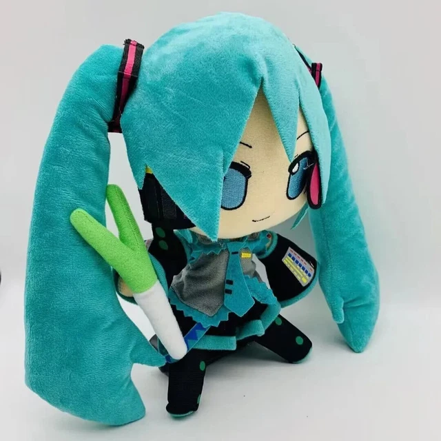 ANIME HATSUNE MIKU Plush Toy 25cm Scallion Ver. Soft Doll Gift Soft ...