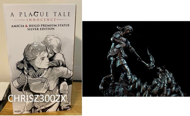 FIGURINE STATUE AMICIA & Hugo A Plague Tale Innocence Requiem Édition ...