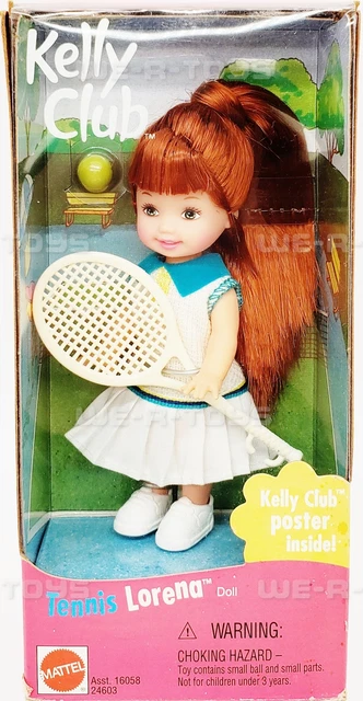 BARBIE KELLY CLUB Tennis Lorena Poupée Mattel 1999 #24603 Neuf EUR 24,50 - PicClick FR