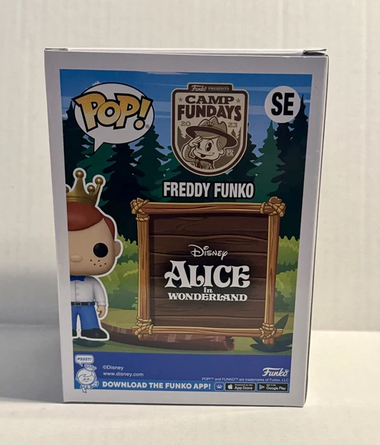 FUNKO POP! FREDDY Funko as Cappellaio Matto LE 3500 Camp Fundays SDCC ...