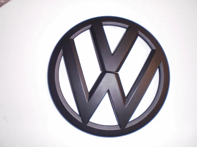 EMBLEM VW GOLF Mk 7 Front Bumper Bonnet Grille Badge Matte Black Vw ...
