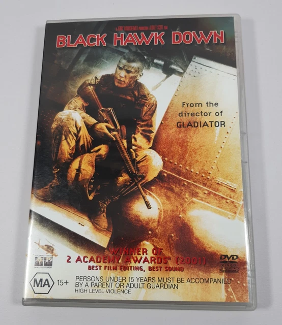 BLACK HAWK DOWN PAL Movie DVD R4 VGC Josh Hartnett $4.95 - PicClick AU