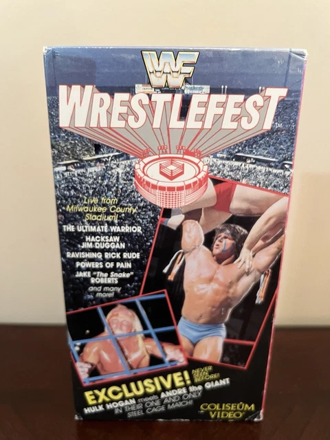 WWF WRESTLEFEST 1988 VHS Coliseum Video Rare Hulk Hogan Andre The Giant WWE AEW £7.51 - PicClick UK