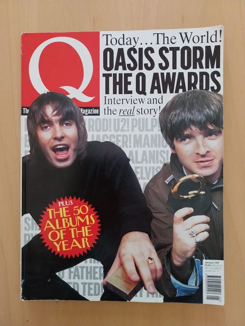 Q MUSIC MAGAZINE, January 1997, No. 124. Oasis. PJ Proby. Mary Chapin ...