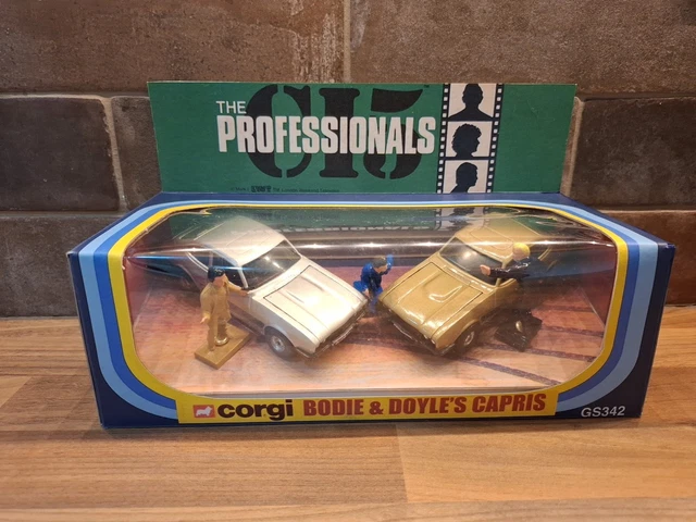 CORGI 342 CODE3 Ci5 The Professionals Ford Capri Bodie & Doyle Silver ...
