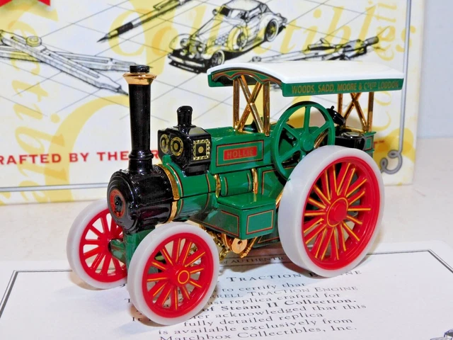 MATCHBOX MODELS OF Yesteryear 1912 Burrell Traction Engine Hollie Yas08 ...