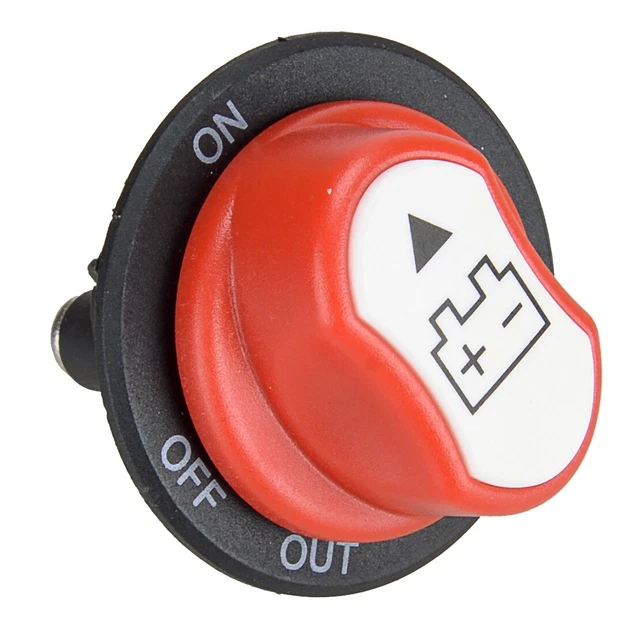 50A BATTERY INSULATOR Switch Disconnect Power Cut Off Kill For Car ...