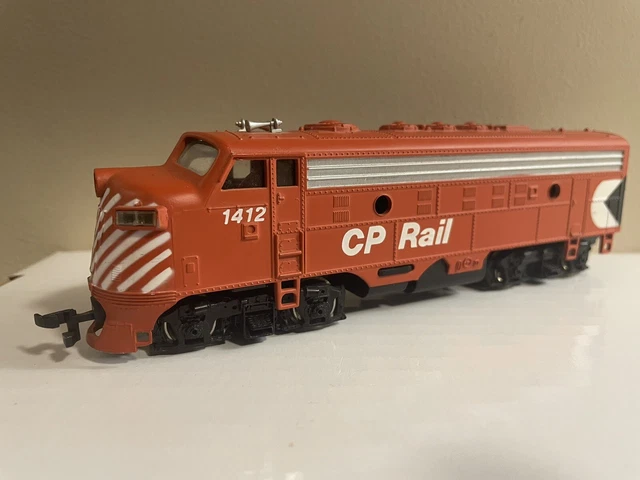 BACHMANN POWERED F7 Canadian Pacific Cp Rail Engine Locomotive Ho Scale ...