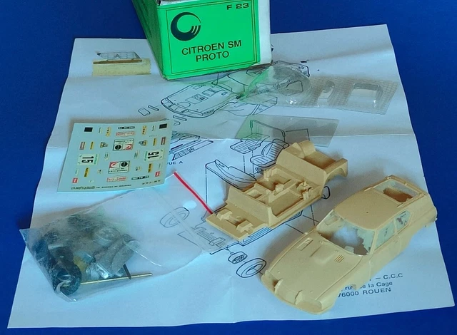 .KIT CITROËN SM Proto #15 Rally Bandama 1973 - CCC Models kit 1/43 EUR ...
