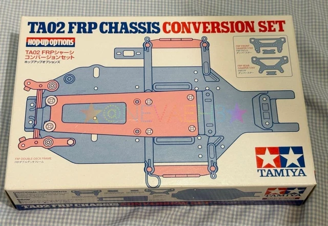 TAMIYA TA02 FRP Chassis Conversion Set Vintage RC Car Pop-Up Options £ ...