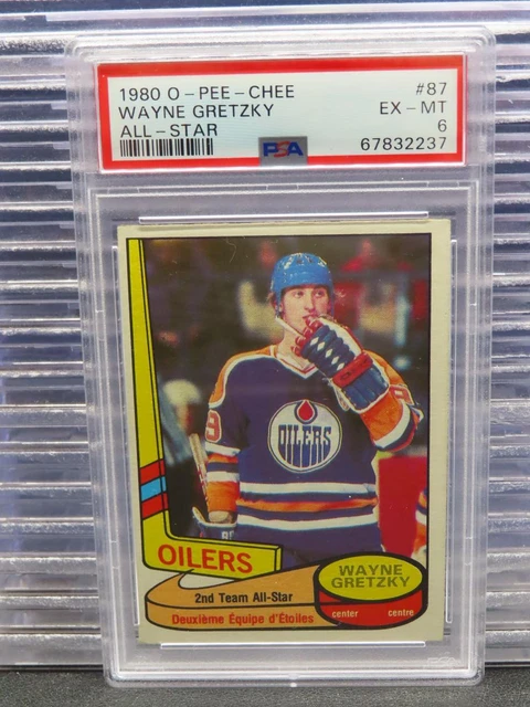 1980-81 O-PEE-CHEE WAYNE Gretzky 2a Squadra All-Star #87 PSA 6 EX-MT Oilers EUR 6,90 - PicClick IT