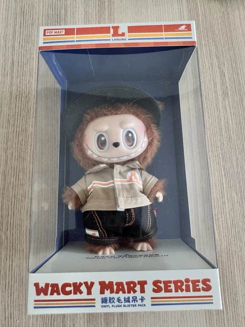 POP MART LABUBU The Monsters Wacky Mart Series Vinyl Plush Hanging Card ...