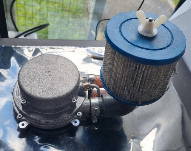 NASH-ELMO G100 2BH100-0AB32-Z Side Channel Vacuum Pump w/ filter (R2S2 ...