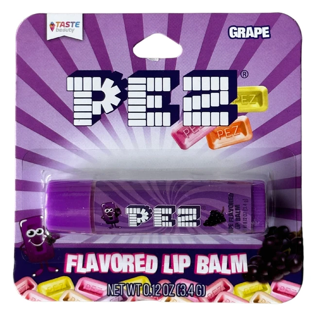 PEZ GRAPE CANDY Flavoured Lip Balm $10.00 - PicClick AU
