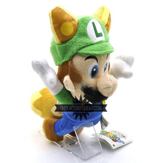 SUPER MARIO BROS Luigi Flying Fox Plüsch Fox Lenkrad New Plush DS ...