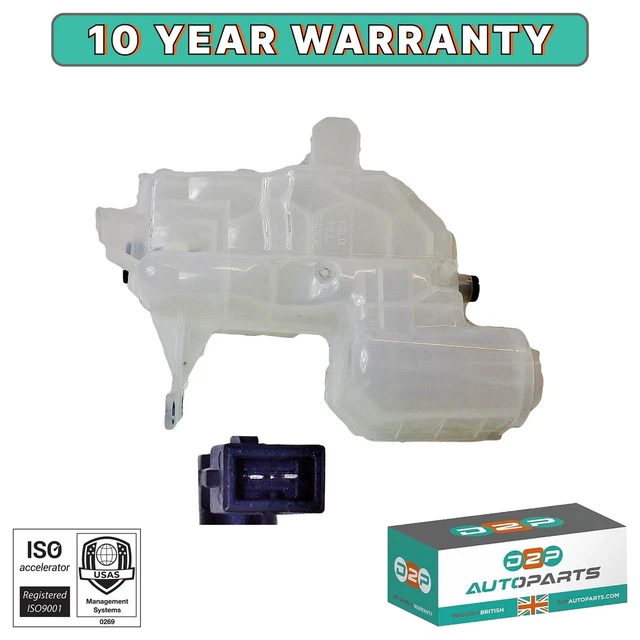 RANGE ROVER L322 3.6 Tdv8 New Coolant Expansion Tank Bottle & Sensor ...