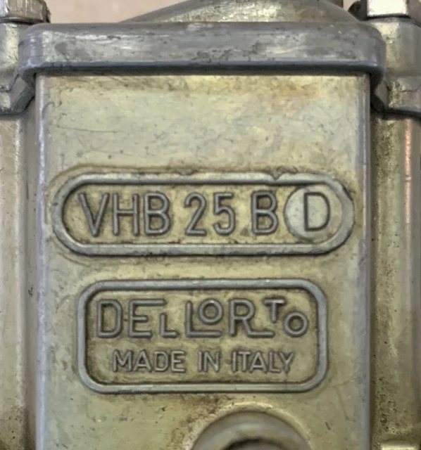 CARBURATORE DELL’ORTO VHB 25 BD Carburettor EUR 130,00 - PicClick IT