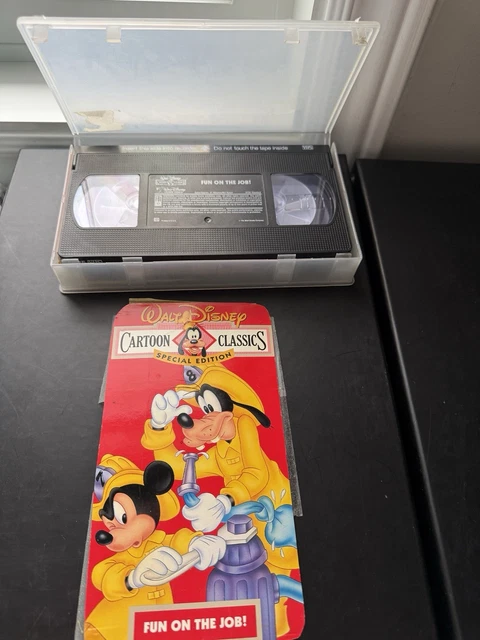 WALT DISNEY CARTOON Classics Special Edition - Fun on the Job (VHS ...