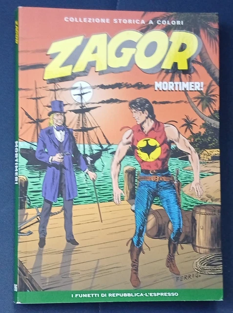 ZAGOR MORTIMER! COLLEZIONE Storica a colori Repubblica EUR 5,35 ...