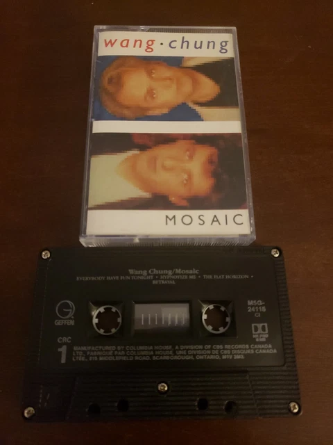 VINTAGE TAPE CASSETTE Wang Chung Mosaic $3.99 - PicClick CA