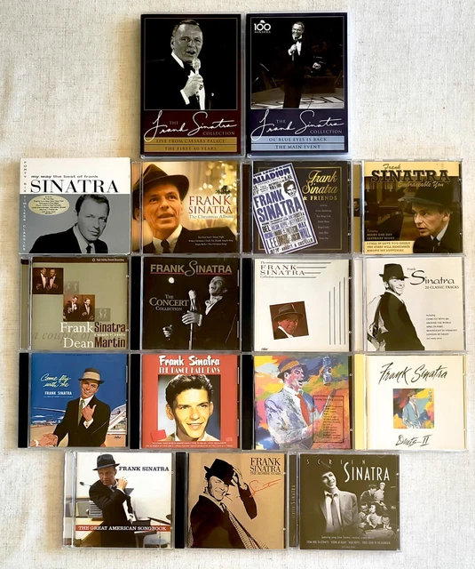 FRANK SINATRA BUNDLE 2x DVD 15x CD - Signature Collection Ol' Blue Eyes ...