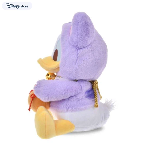 DISNEY STORE DONALD Duck Plush New Year 2026 Cat Costume Shiro Sumire ...