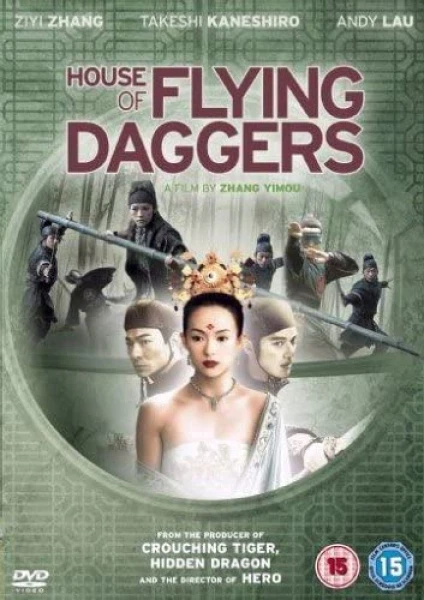 HOUSE OF FLYING Daggers DVD NEW SEALED Takeshi Kaneshiro/Ziyi Zhang ...