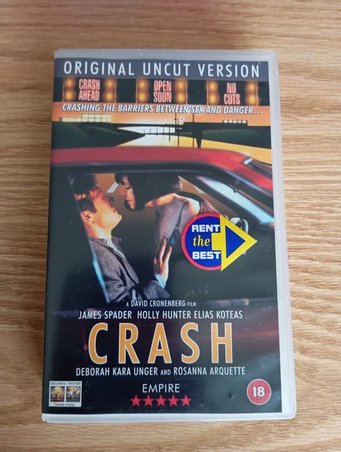 CRASH UNCUT VERSION VHS David Cronenberg rare £1.75 - PicClick UK
