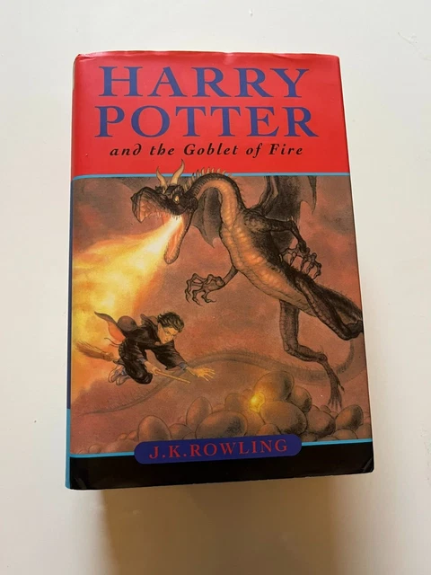HARRY POTTER AND the Goblet of Fire First Edition by J. K. Rowling ...