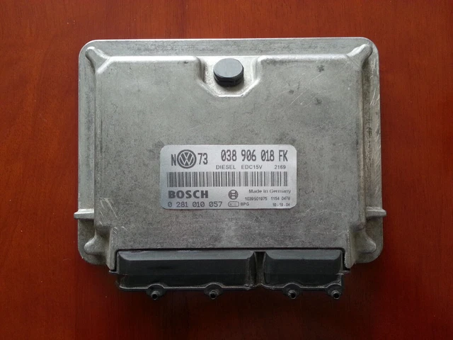 VW CADDY/INCA ECU 1.9 Tdi 90 Alh 038906018Fk 0281010057 Immo Off 12M £ ...