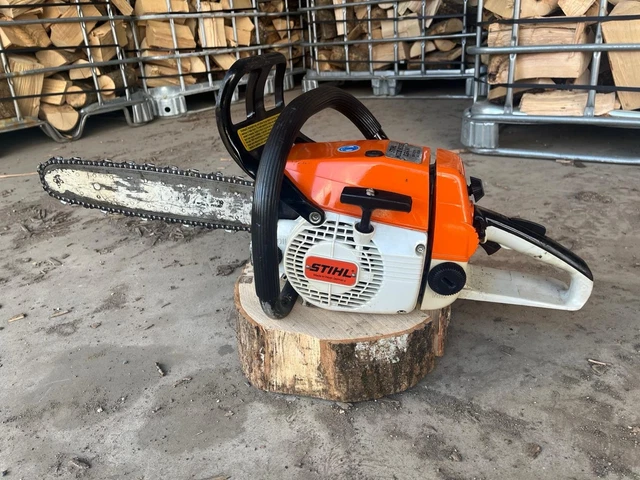 STIHL CHAINSAW- WOOD Boss 024 AV- Electronic Quick stop. Running £84.07 - PicClick UK