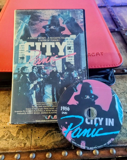 CITY IN PANIC VHS 1986 DVD Adamson Lee Ann Nestegard TRANS WORLD ...
