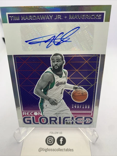 2021-22 RECON TIM Hardaway Jr Glorified Signatures #GS-THJ 149/199 $15. ...