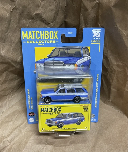 MATCHBOX PREMIUM 2023 Collectors 1980 Mercedes-Benz W123 Wagon Blue ...