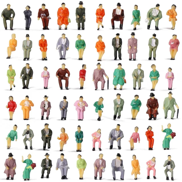 1 87 Ho Scale In Ho Scale Model Railroad Figures & People UJEAVETTE ...