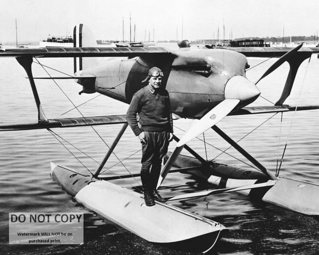 LT. JAMES DOOLITTLE With The Curtis R3C-2 Courer - Photo 8X10 (Ee-317 ...