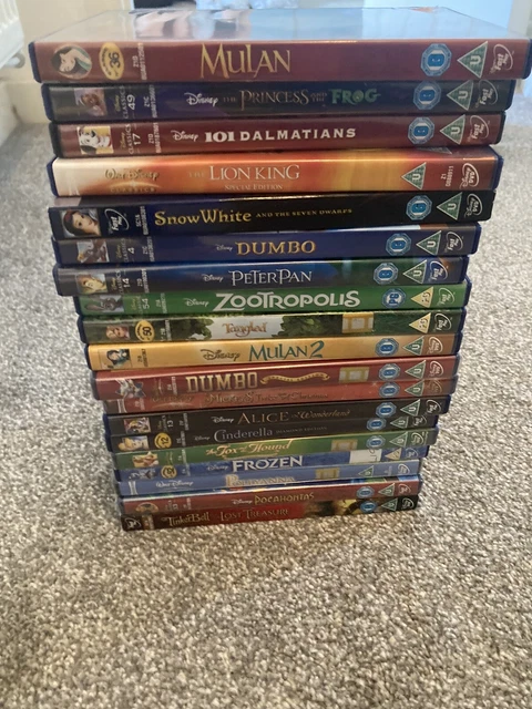 19 DISNEY CLASSICS DVD Bundle £15.99 - PicClick UK