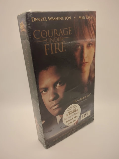 COURAGE UNDER FIRE VHS Tape Vintage Movie 1996 £3.49 - PicClick UK