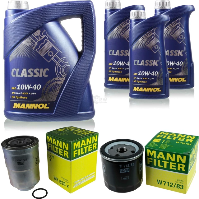 HUILE MOTEUR 8L mannol Classic + Mann-Filter pour Toyota Liteace Boîte CM3_V KM3 EUR 96,24 ...