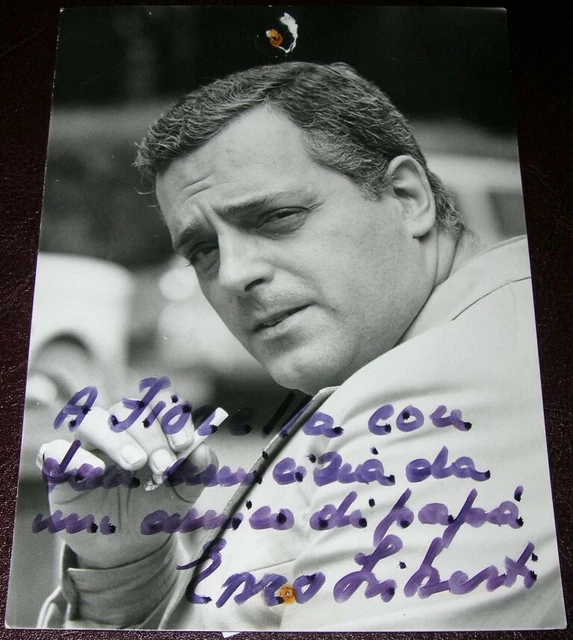 ENZO LIBERTI (ITALIAN Actor) - Photo with dedication and signed EUR 35 ...