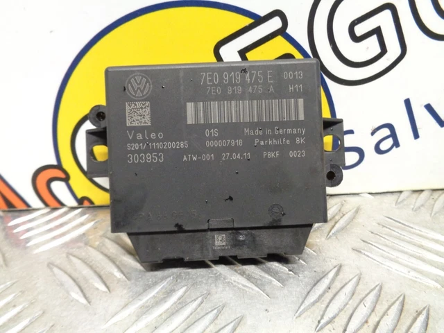 VW TRANSPORTER T5 2010-2015 Parking Sensor PDC Module ECU 7E0919475E £ ...