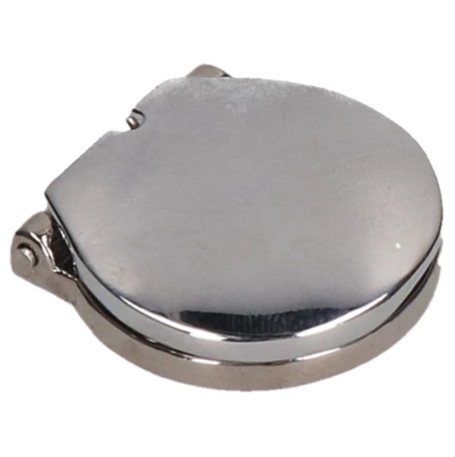 BUDGET LOCK SPRUNG Spring Flap Escutcheon Keyhole Cover Top Hat 2 ...