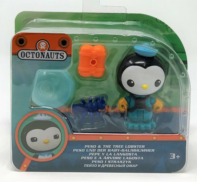 FISHER-PRICE OCTONAUTS PESO Figure and Tree Lobster Bath Toy Playset £9 ...