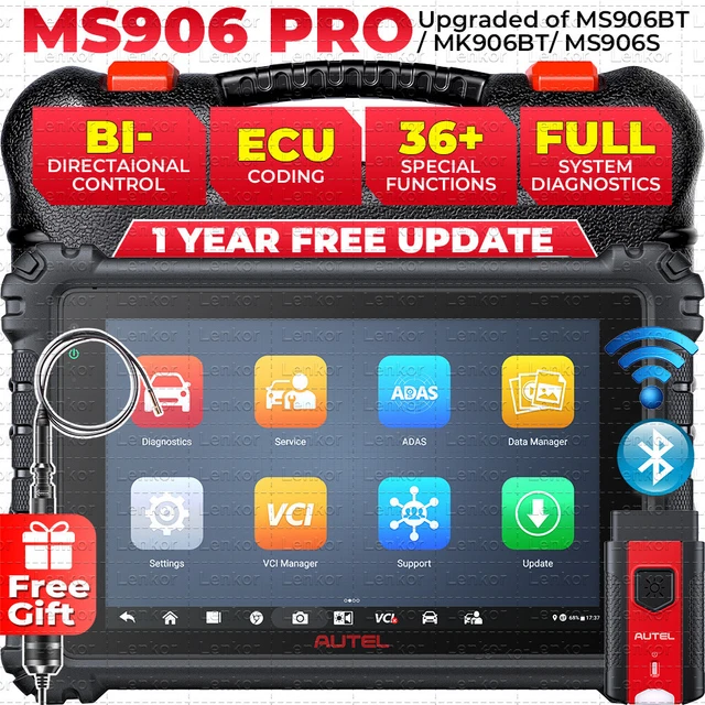 2024 AUTEL MAXISYS MS906 Pro ECU Coding Full System OBD2 Diagnostic Scanner Tool £1,159.00 ...