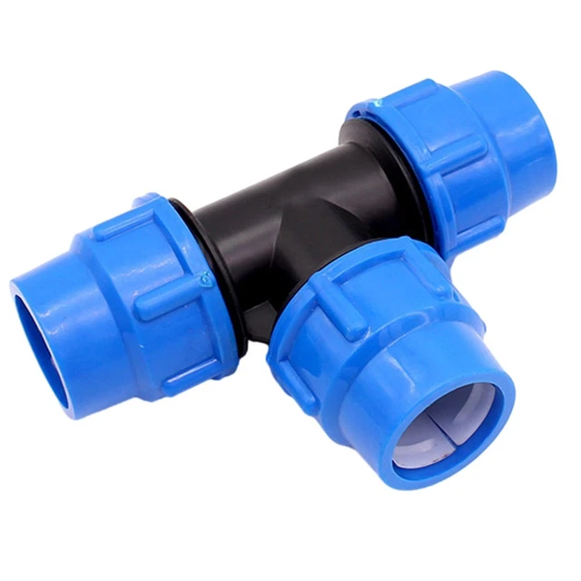 PLASTIC VALVE PE Pipe PVC Screw Clamp Connector 20mm 25mm 32mm 40mm ...