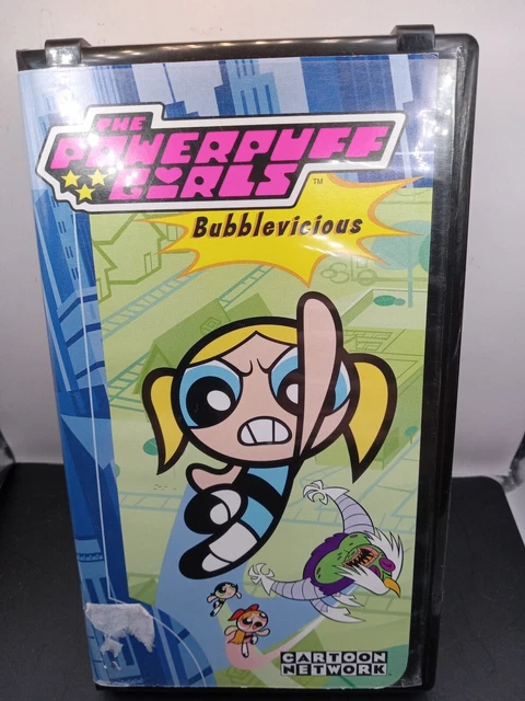THE POWERPUFF GIRLS -Bubblevicious (VHS, 2000, Cartoon Network ...
