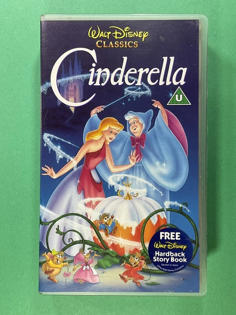 CINDERELLA, VHS VIDEO Tape, Cert U Movie £2.50 - PicClick UK