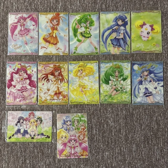 COFFRET DE CARTES gaufrées Precure Happy Sunny March Beauty Cure ...