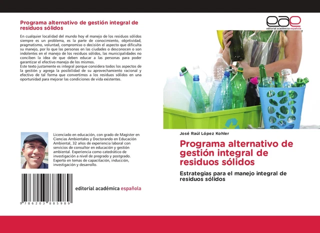 PROGRAMA ALTERNATIVO DE gestión integral de residuos sólidos Kohler Taschenbuch EUR 54,90 ...