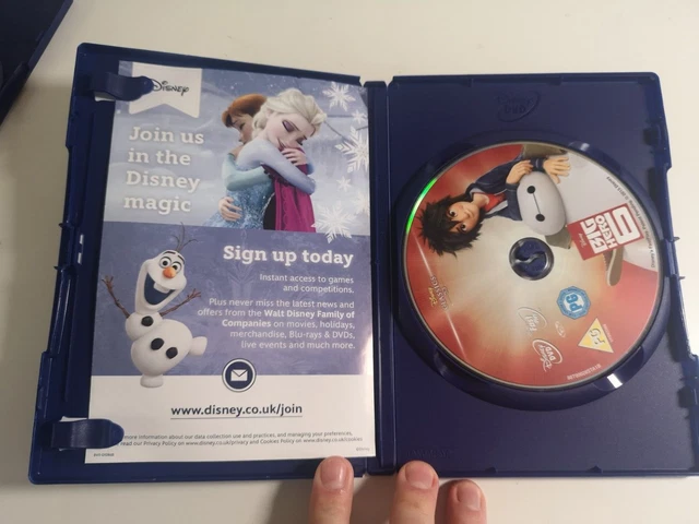 WALL.E & BIG HERO 6 Disney Animated DVD Movie Bundle £5.09 - PicClick UK